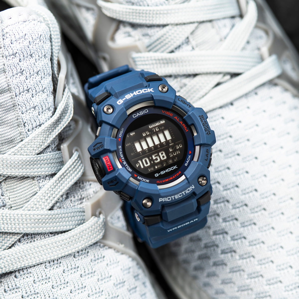 G-SQUAD GBD100 with Accelerometer and Phone Notifications – G Shock New ...