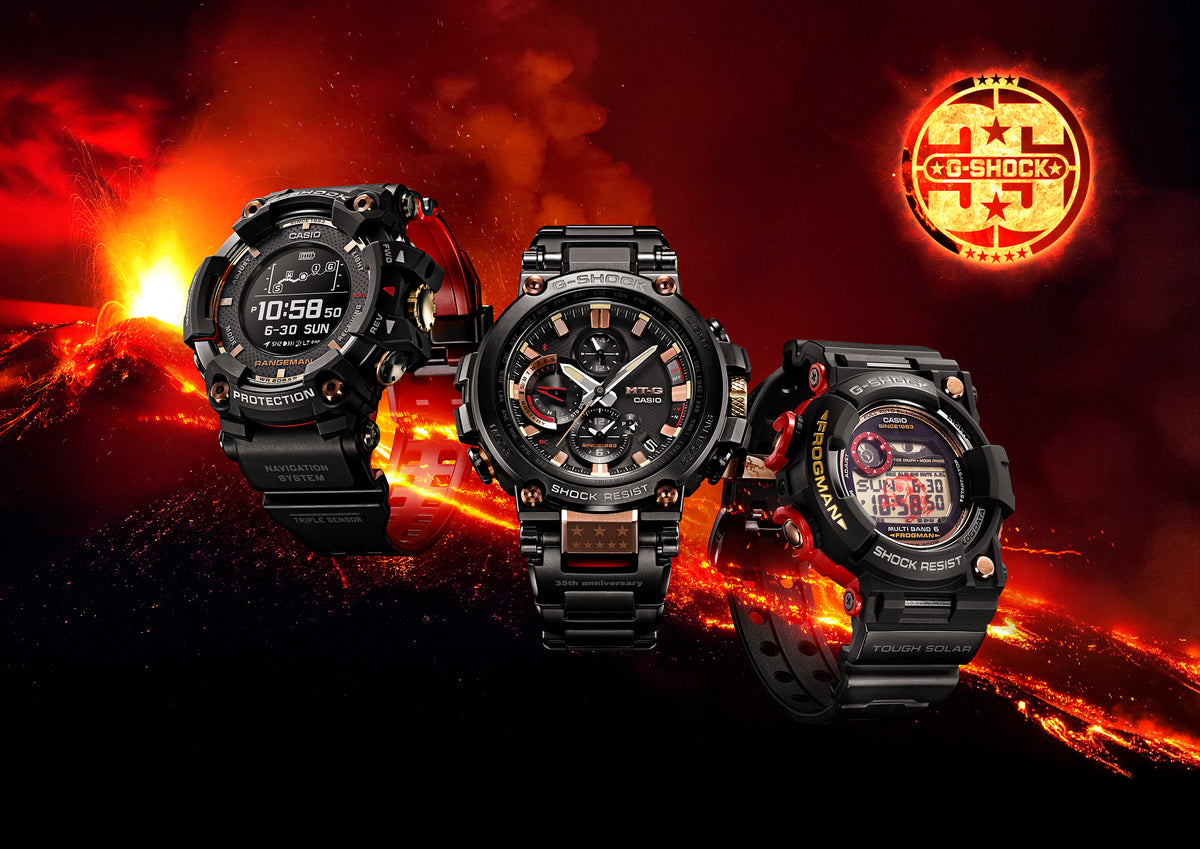 35th Anniversary Magma Ocean Models – G Shock New Zealand