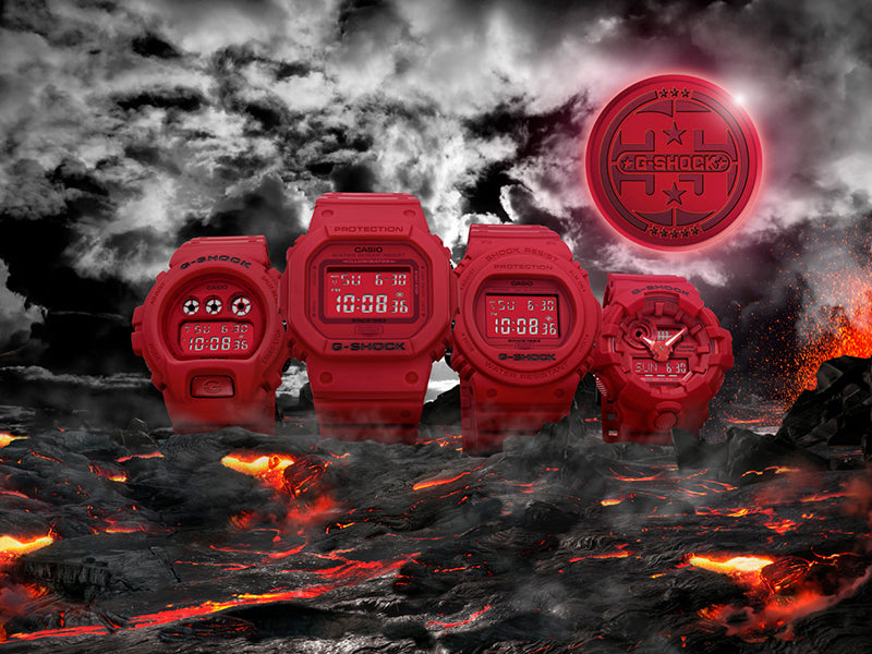 35th Anniversary Red Out Collection – G Shock New Zealand