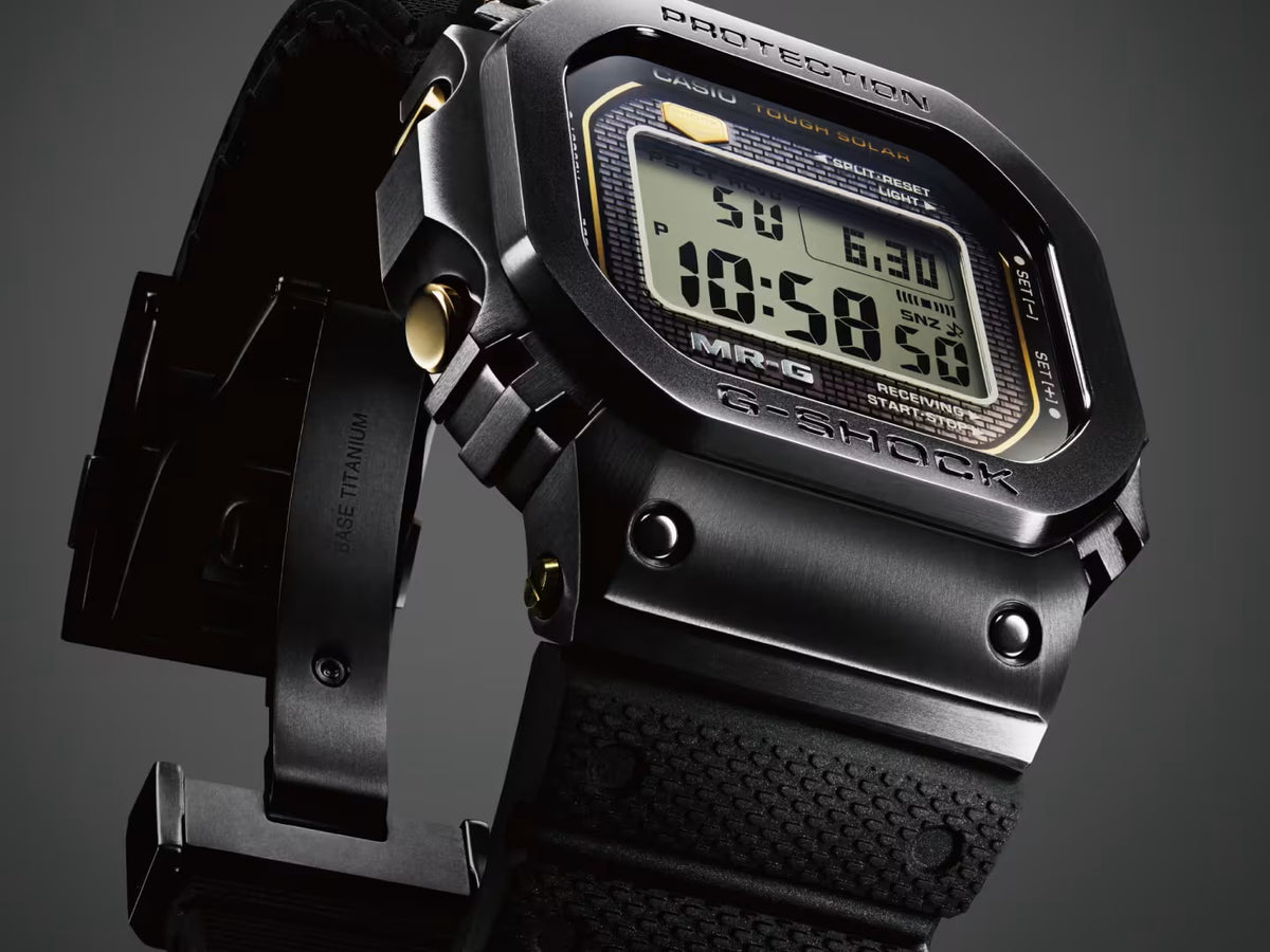 MR-G with Iconic Form and Comfortable Dura Soft Band – G Shock New Zealand